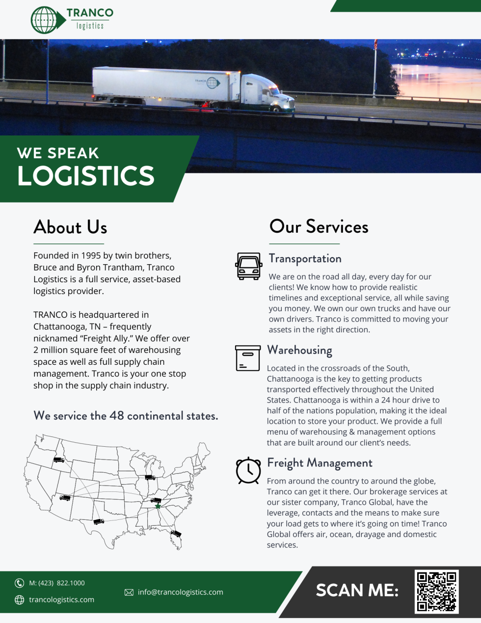 We Know Logistics | Tranco Logistics